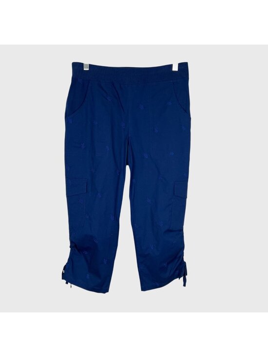Chico's | Pants & Jumpsuits | Chicos Zenergy Womens Crop Cargo Pants ...